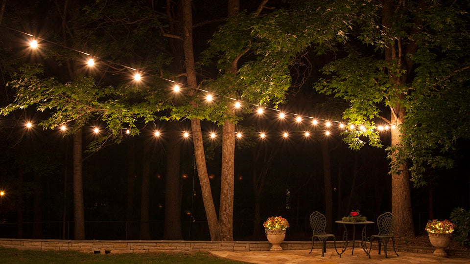 Ceiling String Lights to Decorate Your Space - CharmyDecor