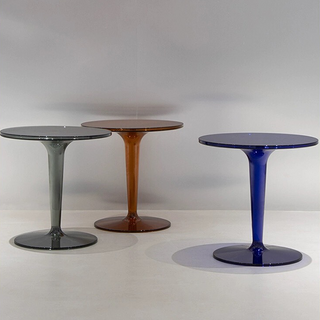 Modern Nordic Acrylic Side Table – Transparent Design – CharmyDecor