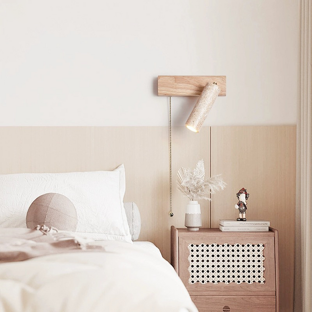 Artistic Style Wooden LED Wall Spotlight - CharmyDecor - CharmyDecor
