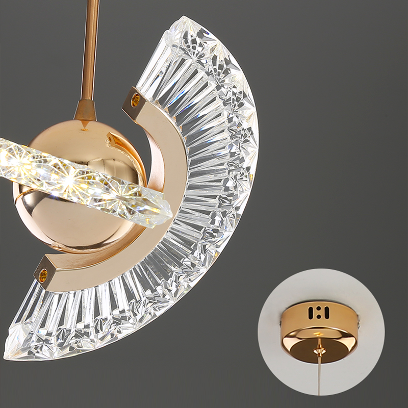 Creative Luxury UFO Rotatable Pendant Light - CharmyDecor