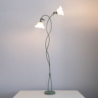 Modern Green Linear Floor Lamp - CharmyDecor