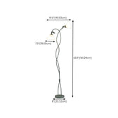 Modern Green Linear Floor Lamp - CharmyDecor