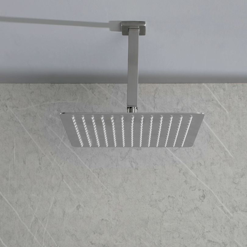 Brushed Gold Round Rainfall Shower System – CharmyDecor