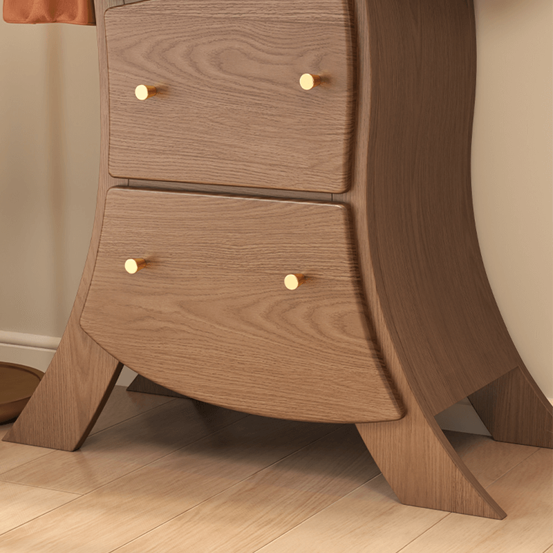 Modern Akimbo Robot Solid Wood Cabinet - Sleek Design – CharmyDecor