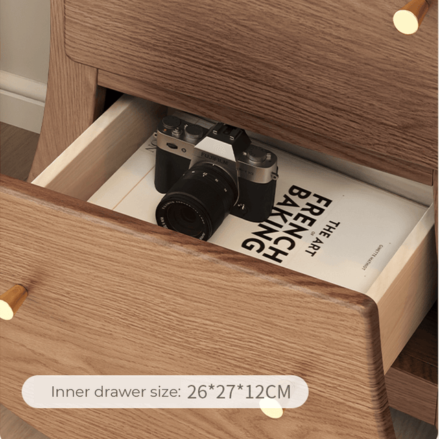 Contemporary Akimbo Robot Solid Wood Cabinet - CharmyDecor