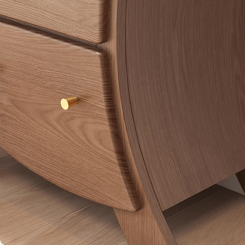 Contemporary Akimbo Robot Solid Wood Cabinet - CharmyDecor