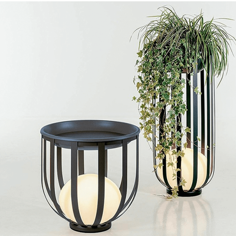 Creative Flower-stand Outdoor Lamp – CharmyDecor