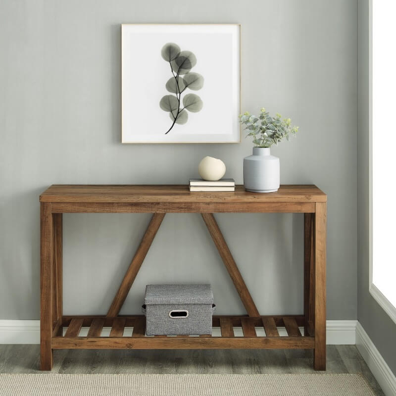 Narrow Entryway Console Table - CharmyDecor