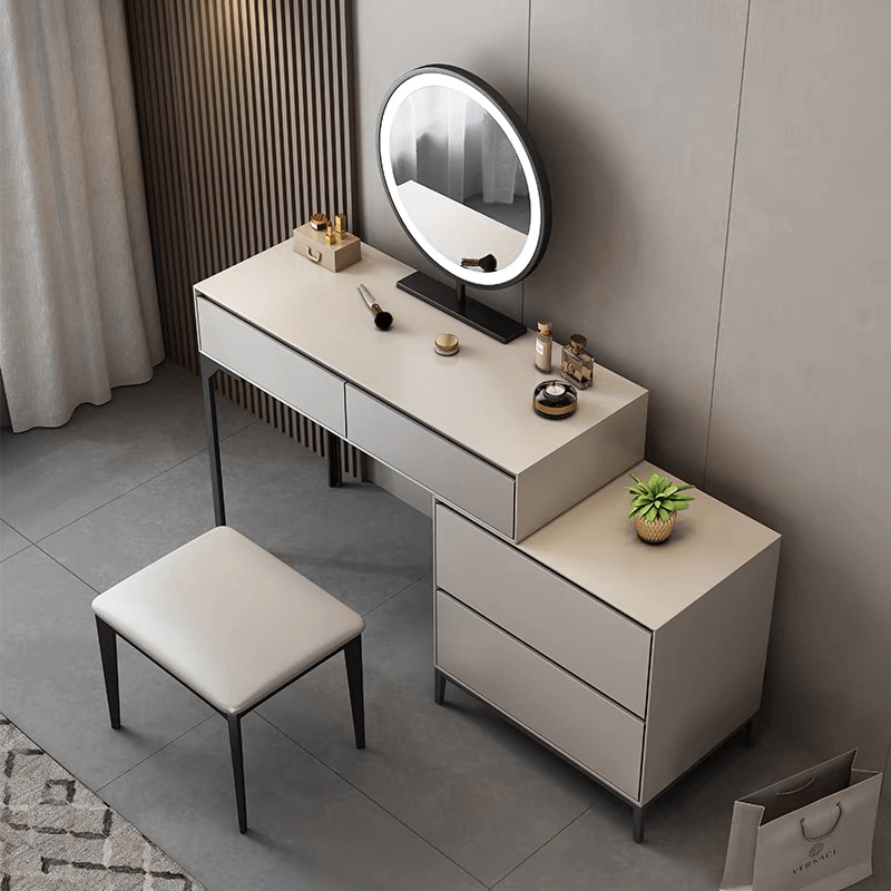 Italian Modern Extendable Makeup Vanity- CharmyDecor