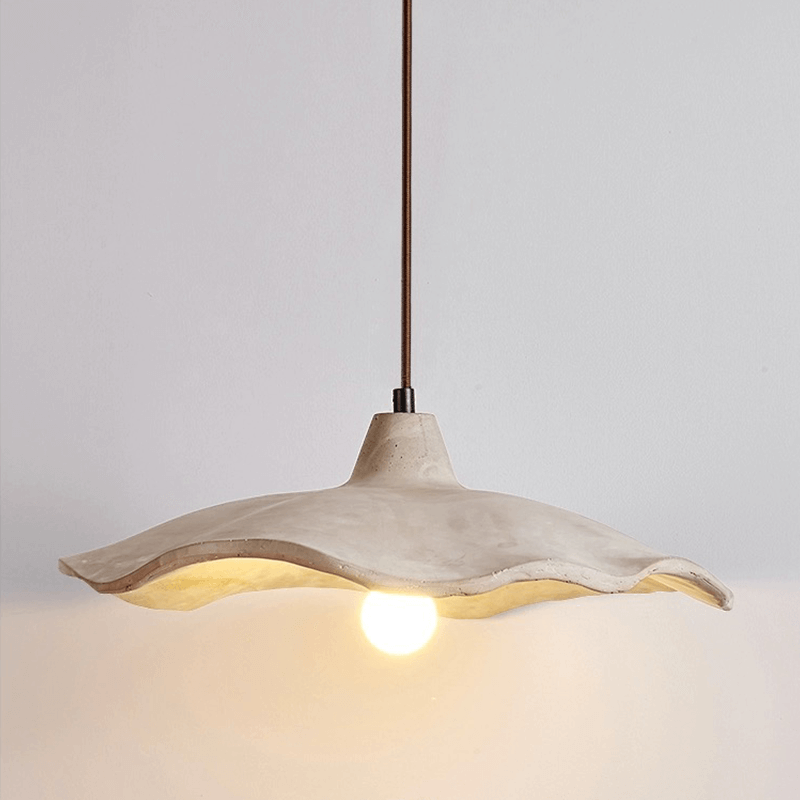 Elegant Japanese Yellow Stone Pendant Lamp – CharmyDecor