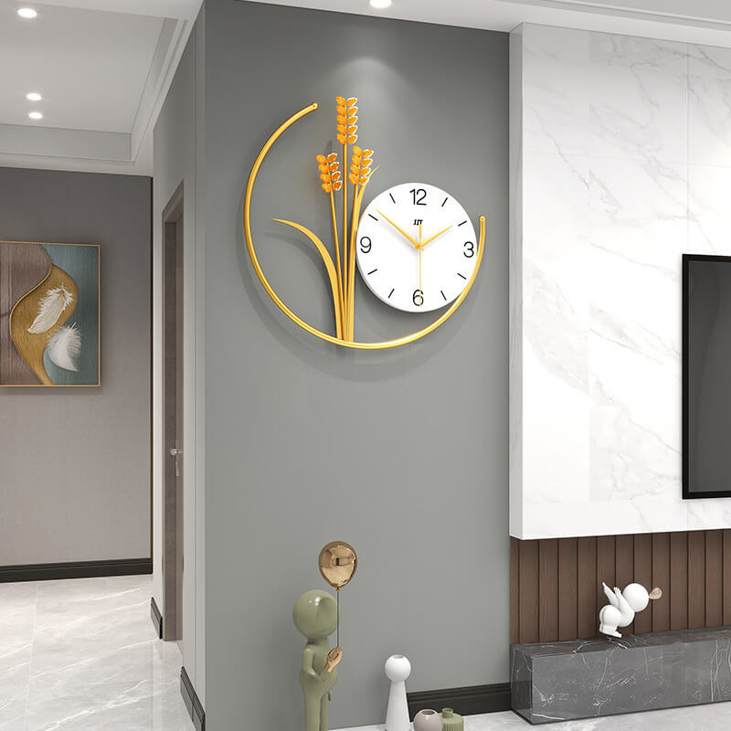 Modern Design Barley Horologe Wall Clock- CharmyDecor