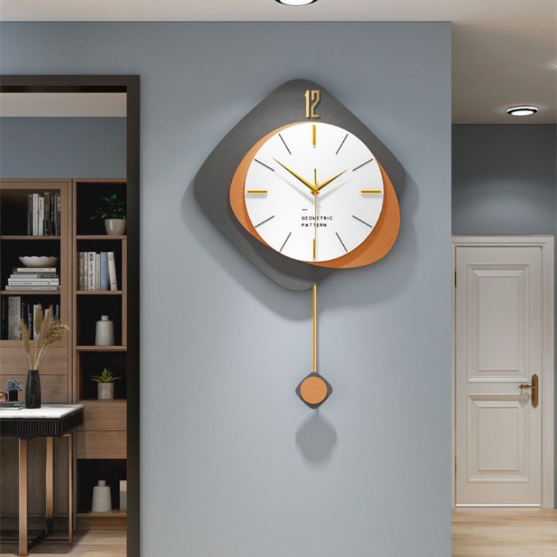 Nordic Aesthetic Minimalist Silent Wall Clock – CharmyDecor