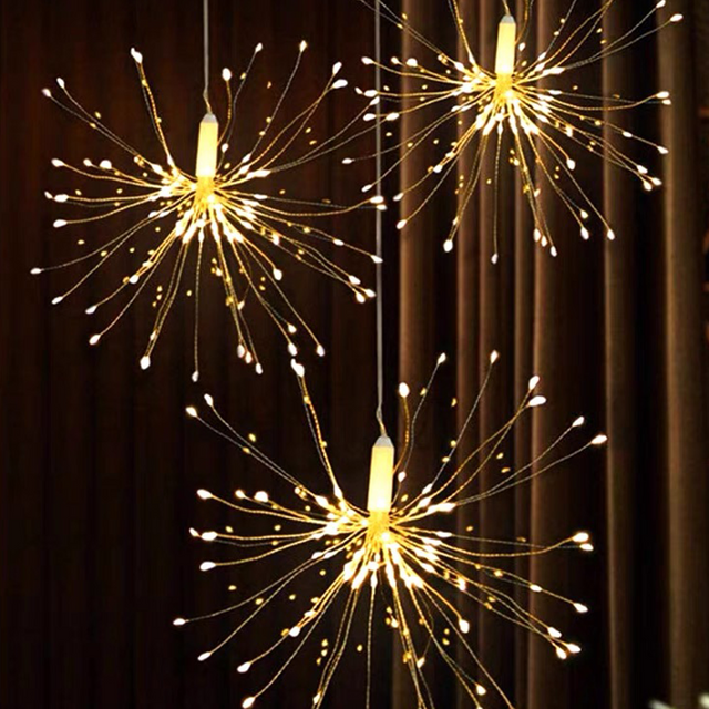 Plastic Firework LED Fairy String Lamp - CharmyDecor