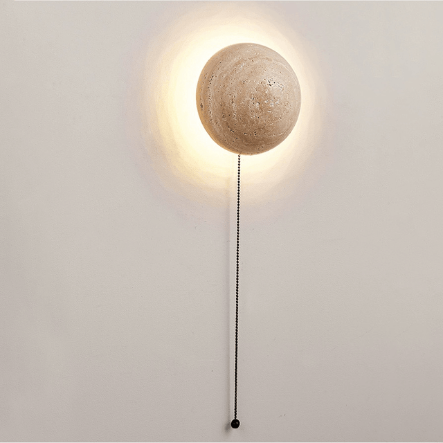 LED Lamp: Semi-Circular Yellow Cave Stone Design – CharmyDecor