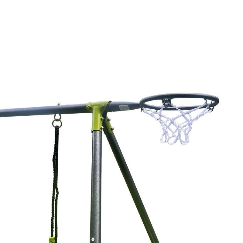 152 Inch Outdoor A-Frame Swing Set- CharmyDecor