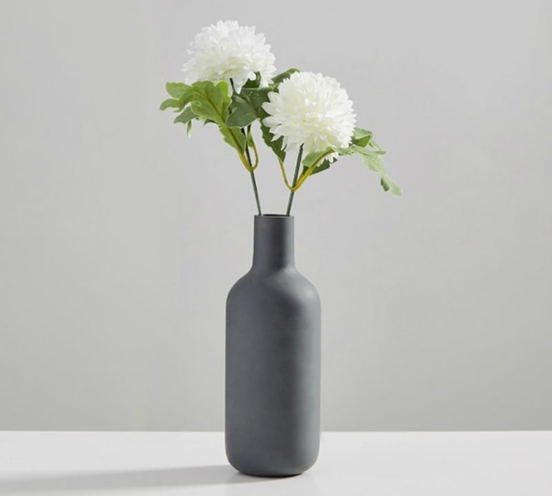 Sleek Ceramic Vase for Modern Minimalist Decor – CharmyDecor