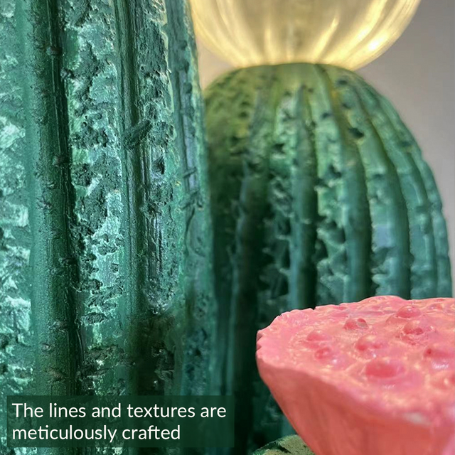 Creative Tall Cactus Lamp - CharmyDecor - CharmyDecor