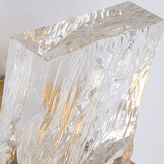 Simple Geometric Crystal Wall Light Fixture - CharmyDecor - CharmyDecor
