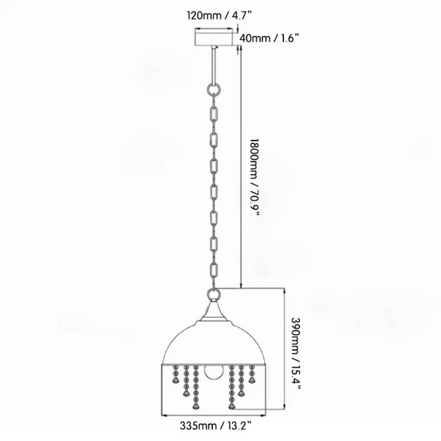 Rustic Industrial Metal Pendant Light Fixture – CharmyDecor