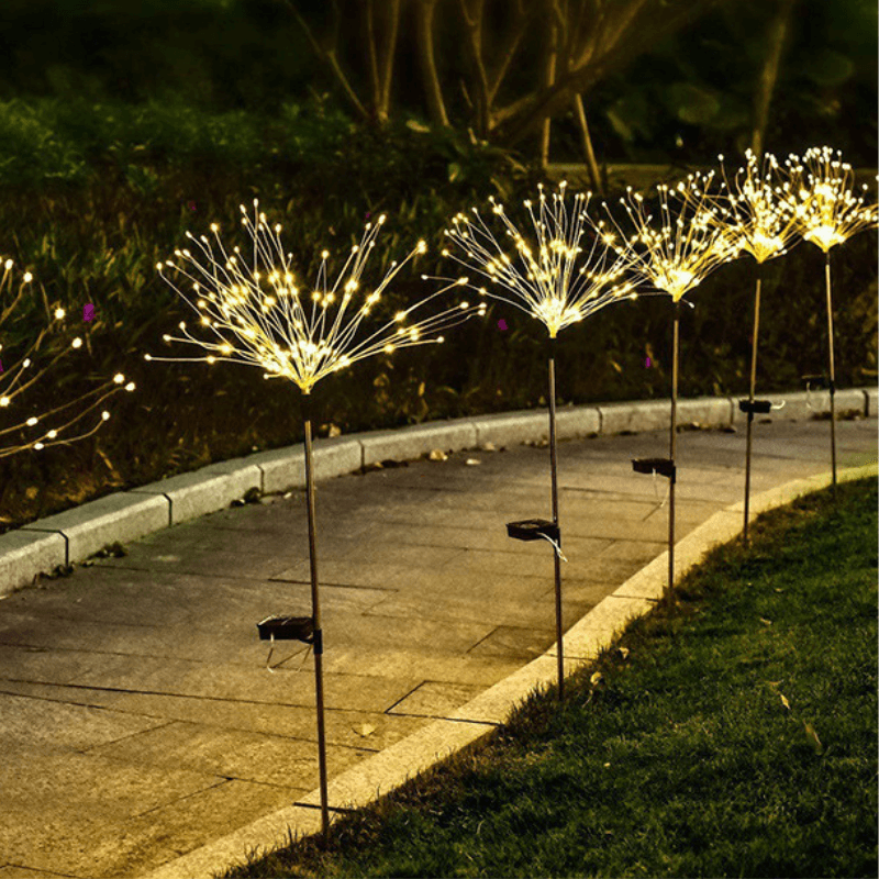 Starburst Solar Outdoor Fireworks Lights - Set of 2 – CharmyDecor