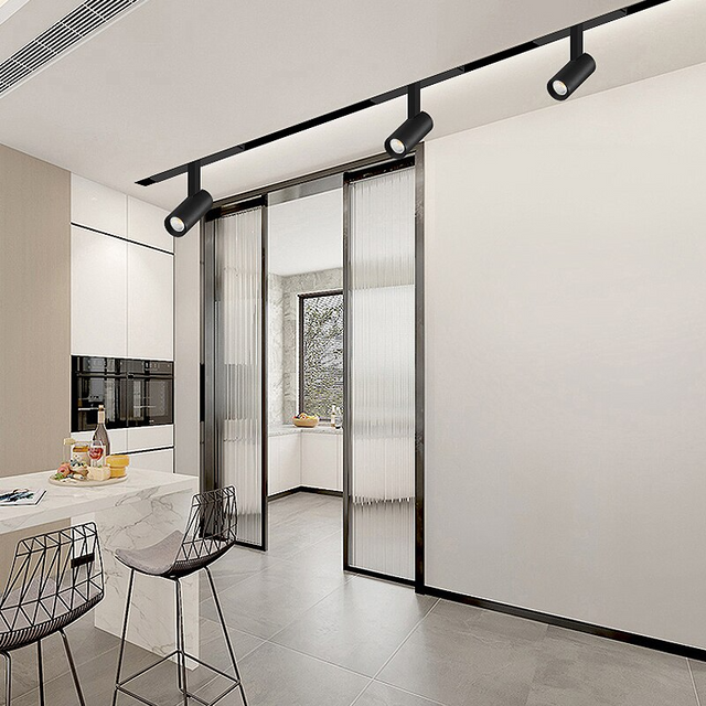 Magnetic Linear LED Track Light Fixture for Modern Spaces – CharmyDecor