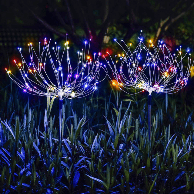 Starburst Solar Outdoor Fireworks Lights - Set of 2 – CharmyDecor