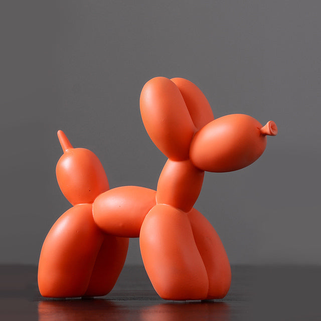 Balloon Dog Resin Animal Sculpture - Artistic Home Decor – CharmyDecor