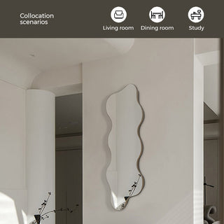 Full-Length Puddle Asymmetrical Mirror - Extra Large - CharmyDecor