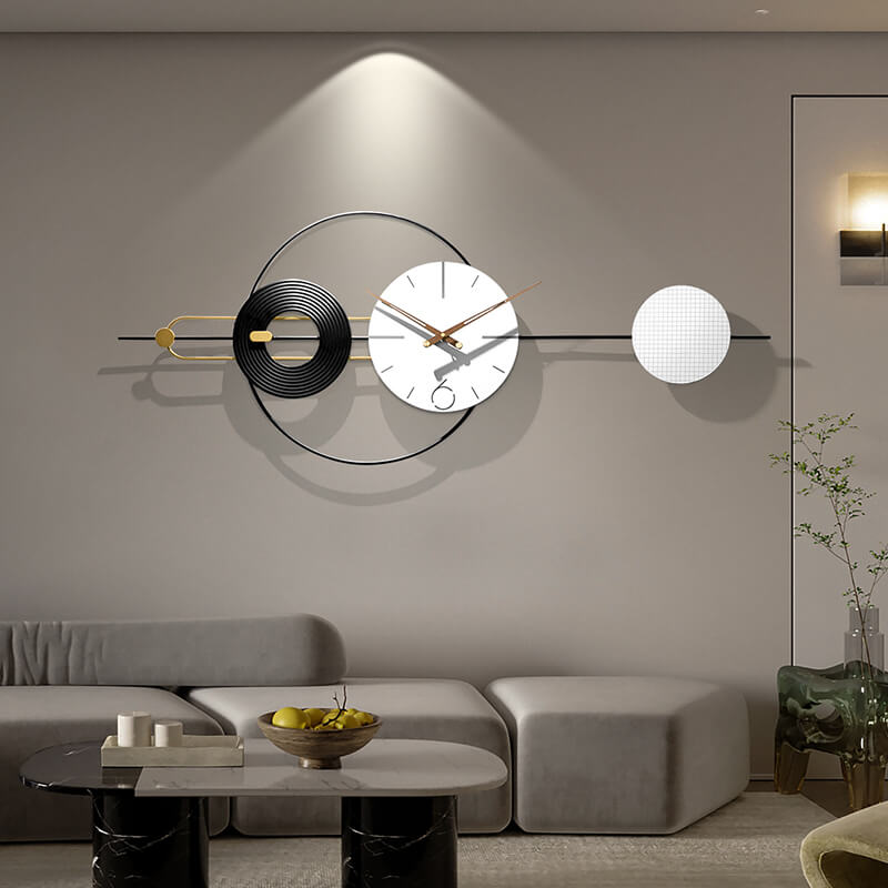 Nordic Aesthetic Minimalist Silent Wall Clock – CharmyDecor