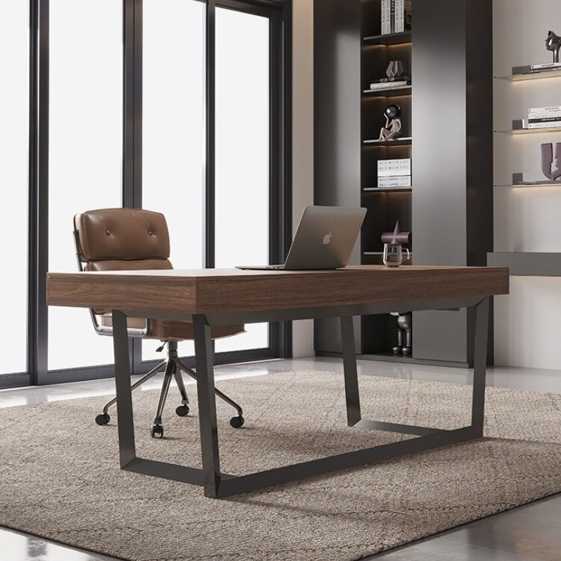 Stylish Solid Wood Computer Desk for Home Office – CharmyDecor