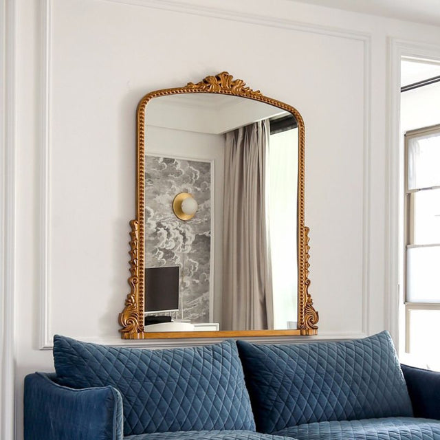 Elegant Royal Golden Primrose Wall Mirror Décor – CharmyDecor