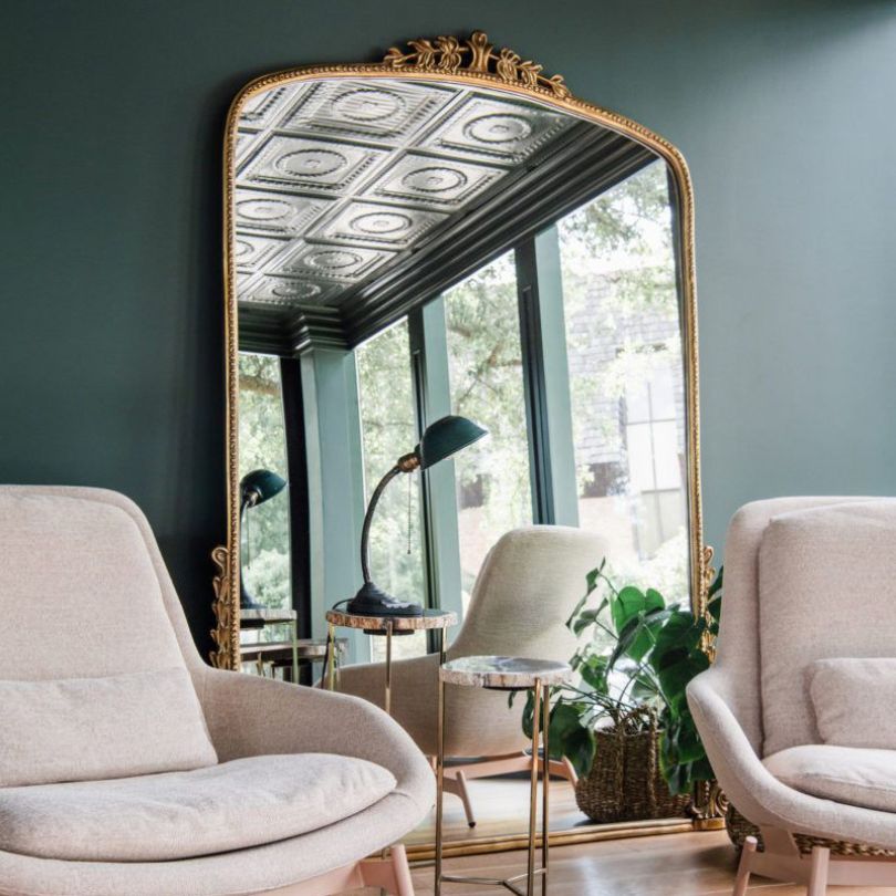 Elegant Royal Golden Primrose Wall Mirror Décor – CharmyDecor