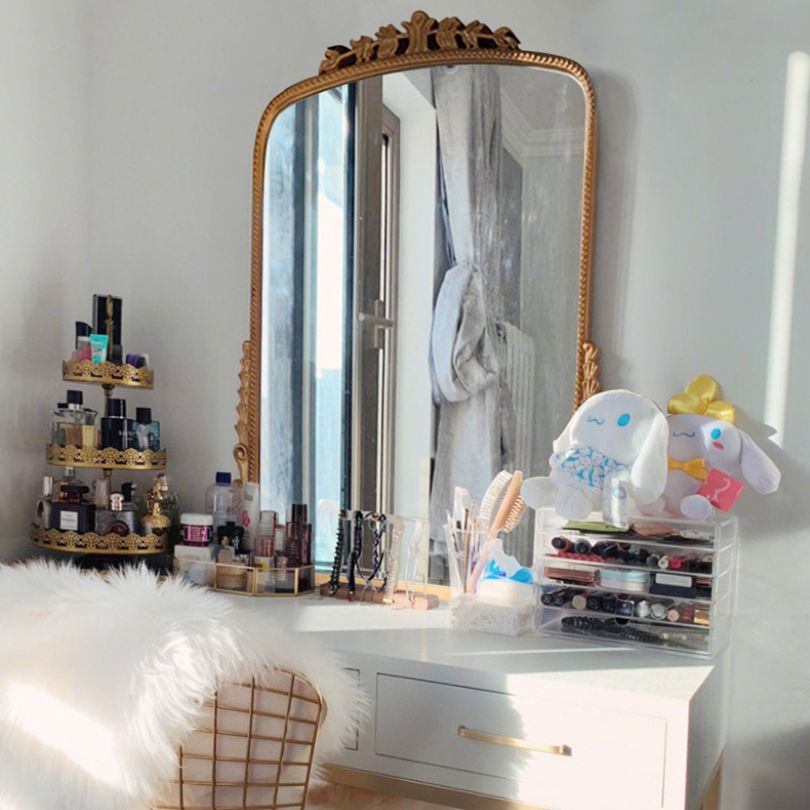 Elegant Royal Golden Primrose Wall Mirror Décor – CharmyDecor