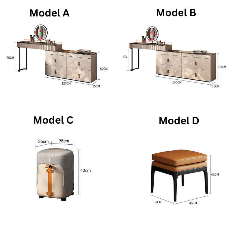 Makeup Vanity Dimensions | Saubhaya Makeup