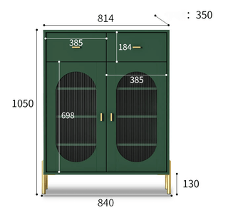 Elegant Glass Door Shoe Cabinet with Luxury Shoe Display – CharmyDecor