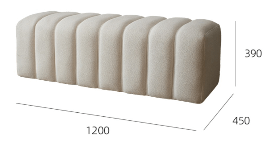 Elegant Tufted Velvet Ottoman Pouf - Luxurious Decor – CharmyDecor